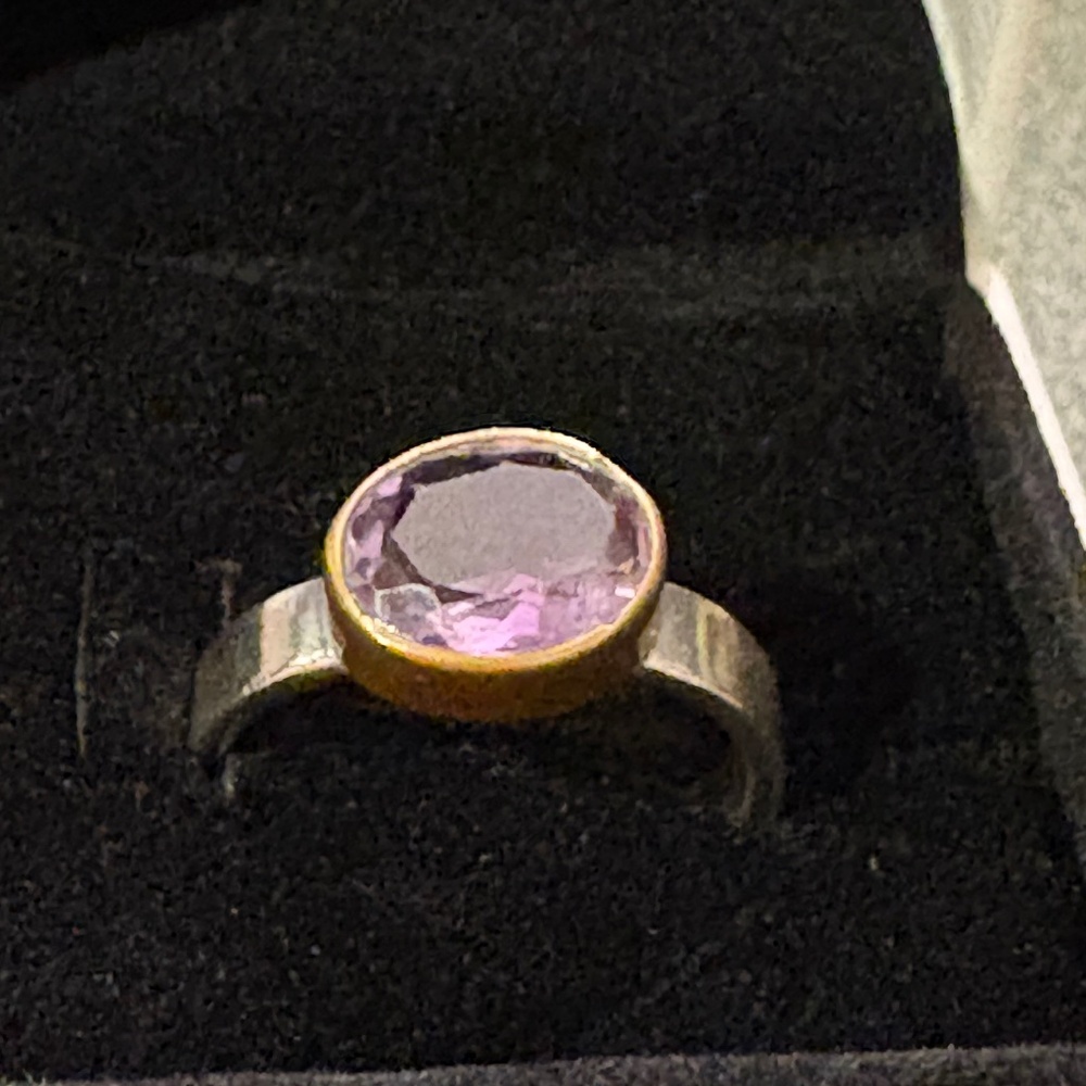 Sundance Catalog Amethyst With Sterling Silver And Go… - Gem